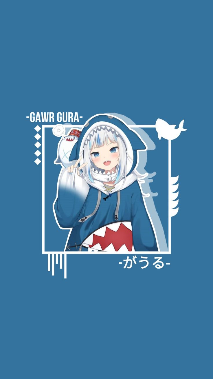 Shark Girl Chibi Wallpapers - Wallpaper Cave