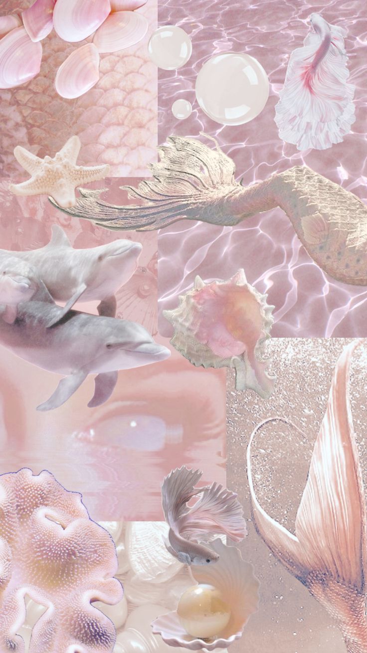 Pink Mermaid Wallpapers - Wallpaper Cave
