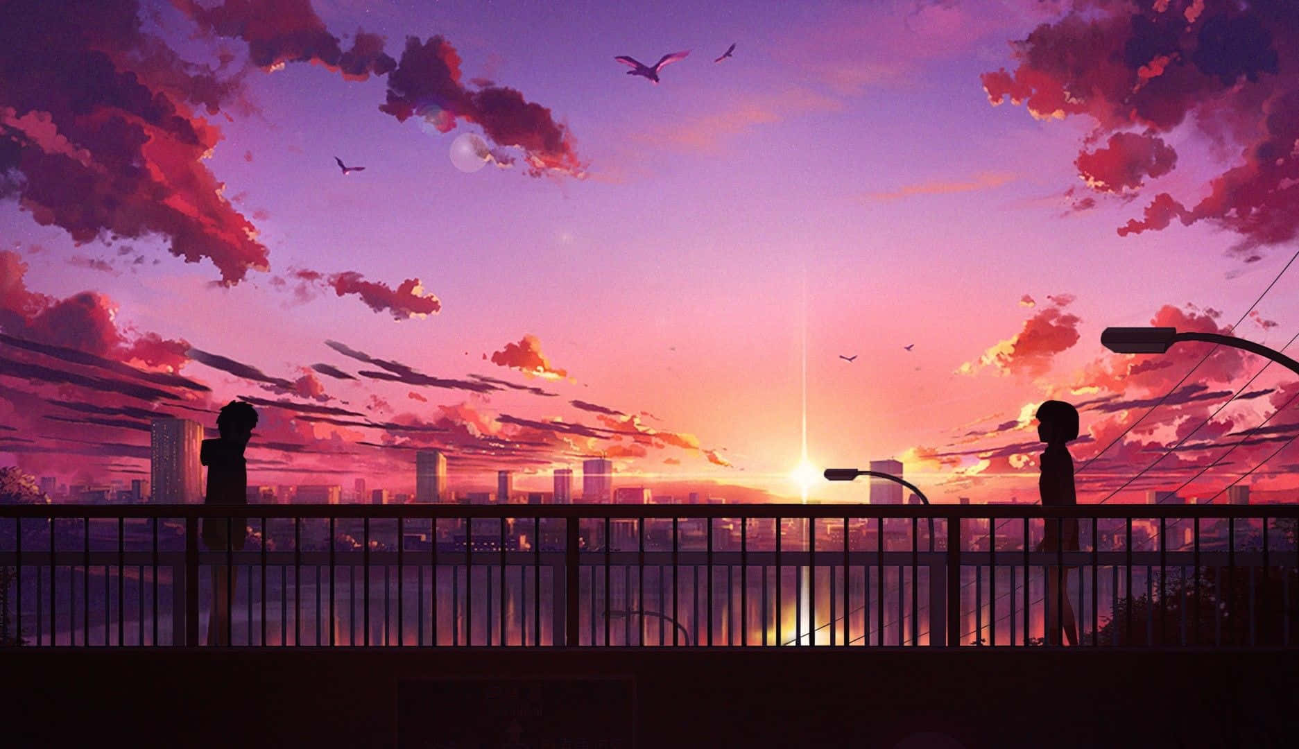 Anime Sunset Summer Wallpapers - Wallpaper Cave