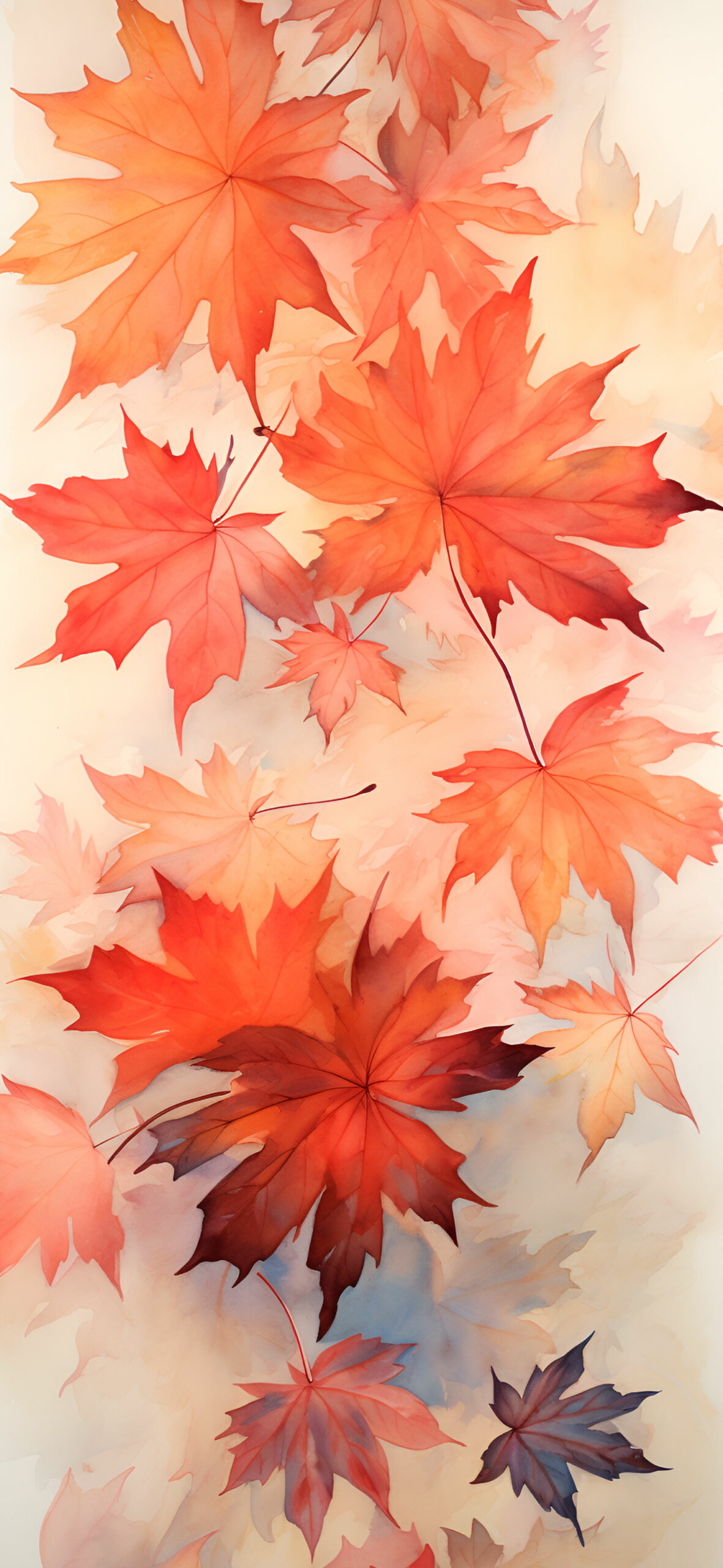 Red Autumn Phone Wallpapers - Wallpaper Cave