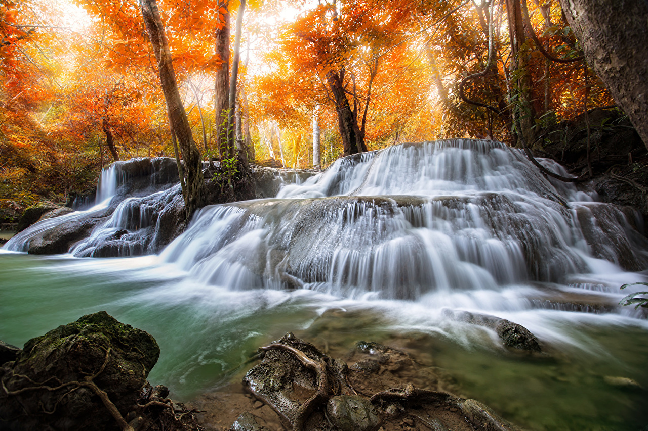 Autumn Forest River Wallpapers - Wallpaper Cave