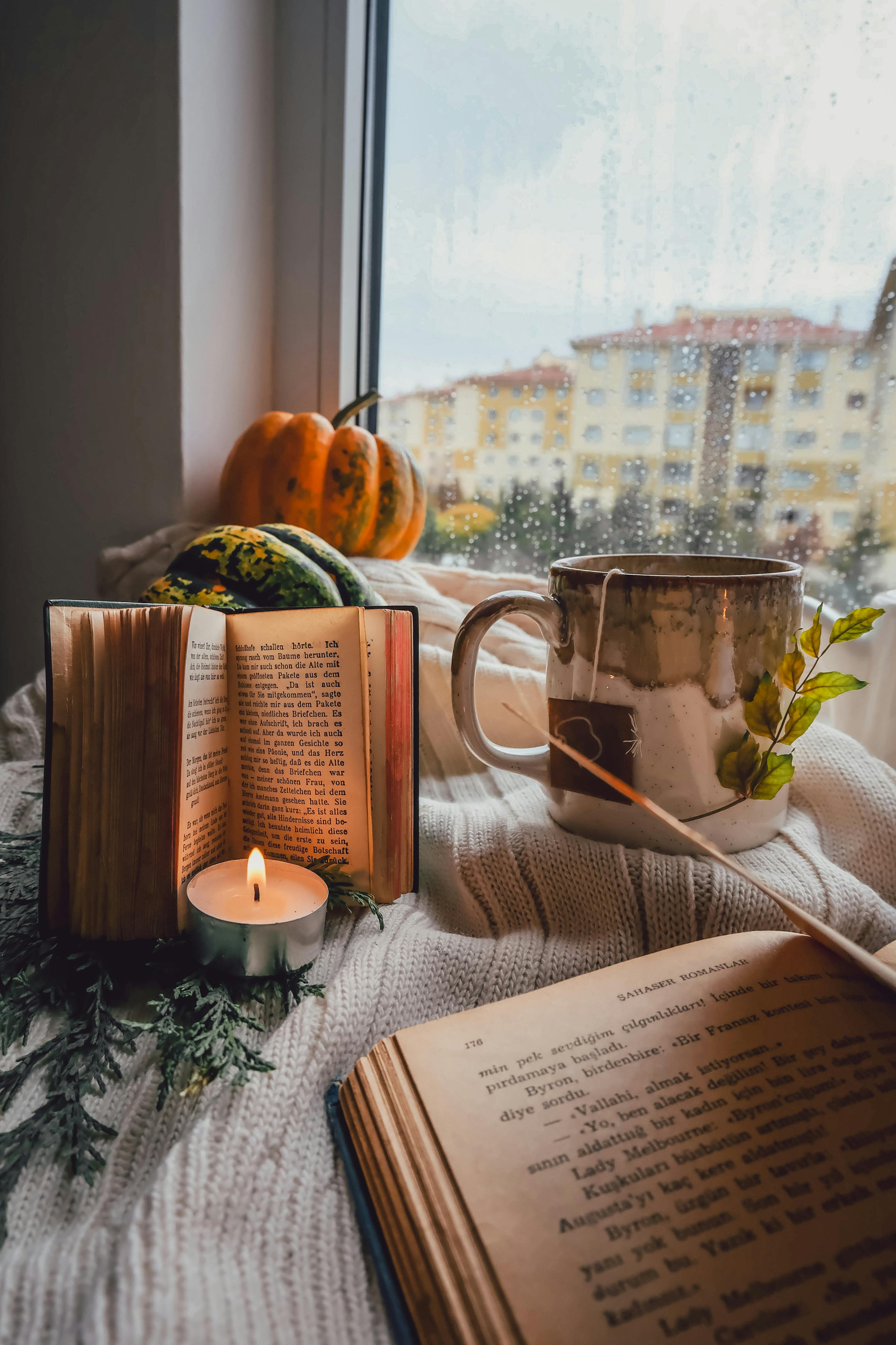 Cozy Autumn Book Wallpapers - Wallpaper Cave