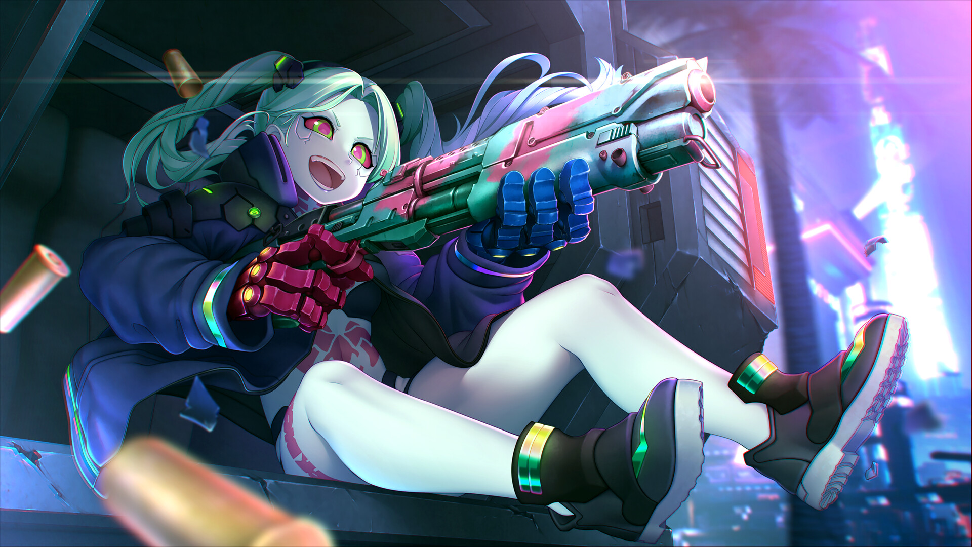 Cyberpunk Edgerunners Desktop Wallpapers - Wallpaper Cave