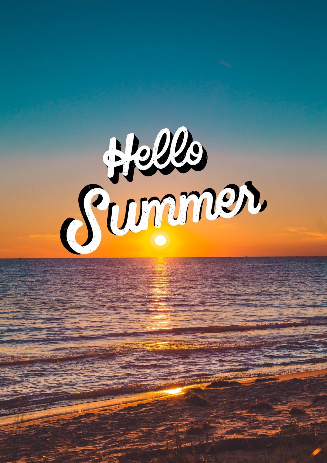 Hello Summer Collage Wallpapers - Wallpaper Cave