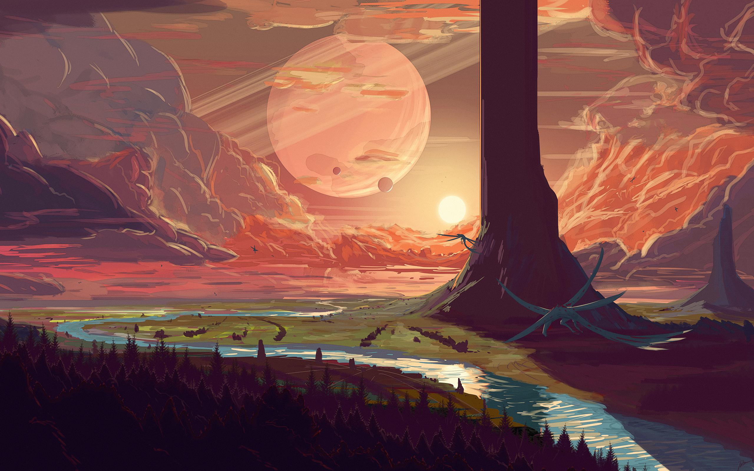 4k Autumn Digital Art Wallpapers - Wallpaper Cave