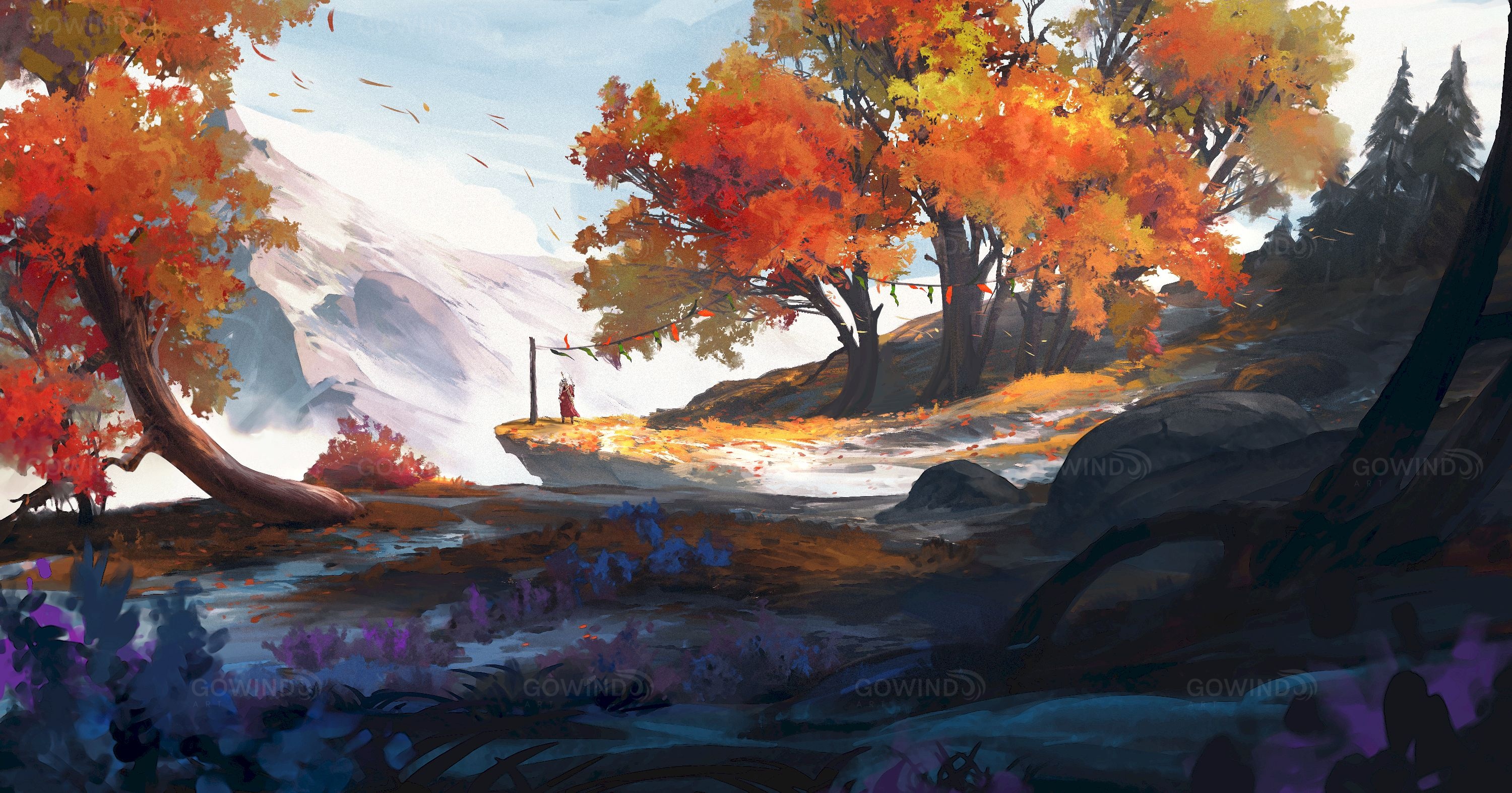 4k Autumn Digital Art Wallpapers - Wallpaper Cave