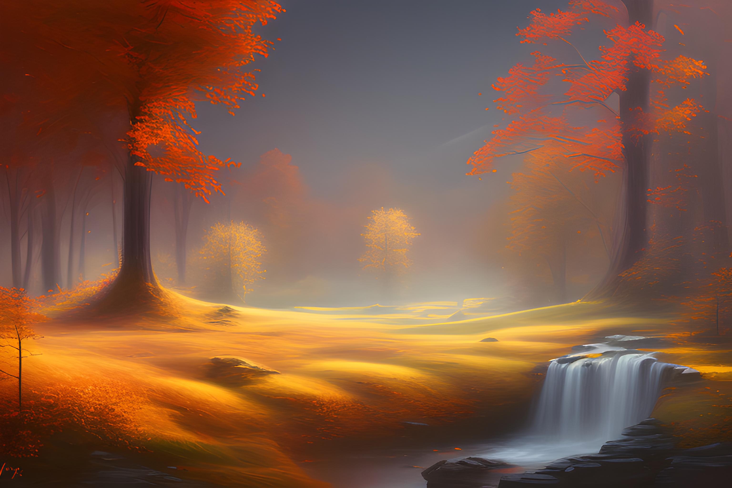 4k Autumn Digital Art Wallpapers - Wallpaper Cave