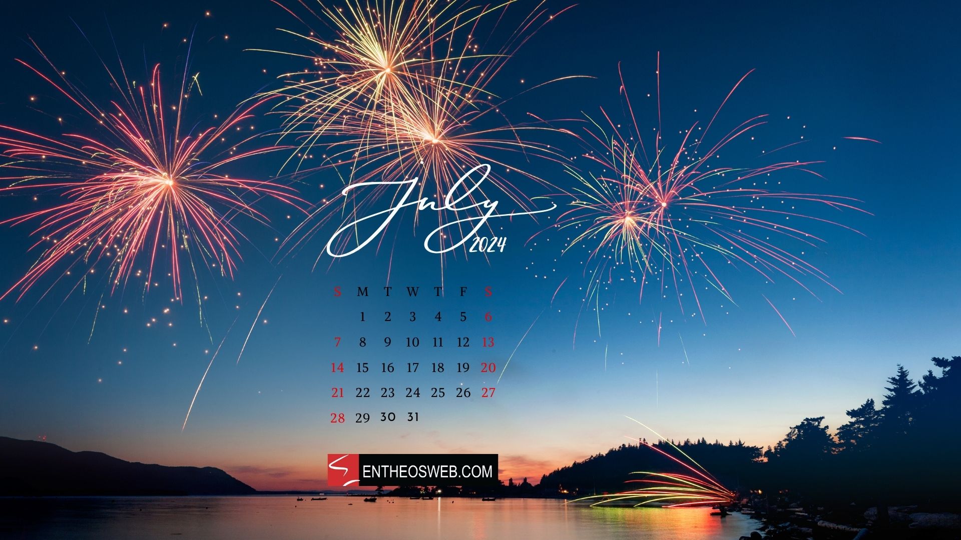 July 2024 Calendar Wallpapers - Wallpaper Cave