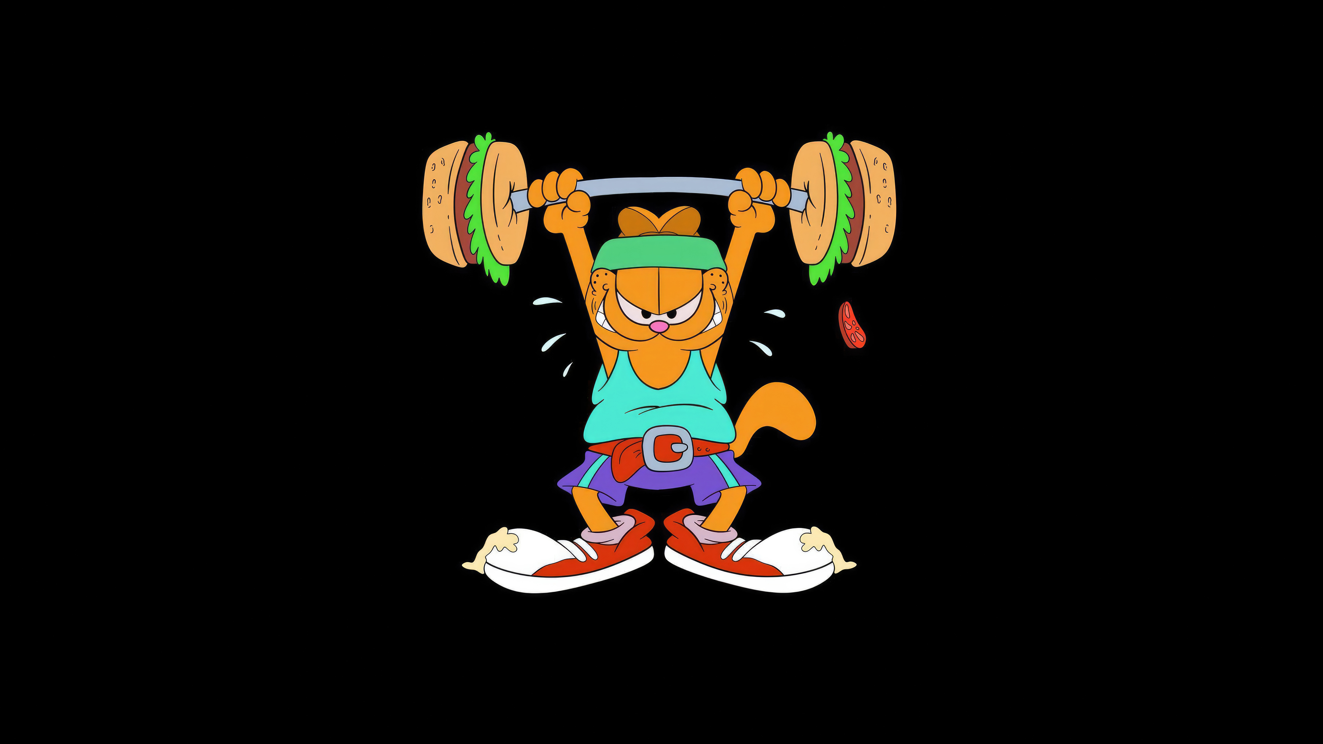 Drippy Garfield Wallpapers - Wallpaper Cave