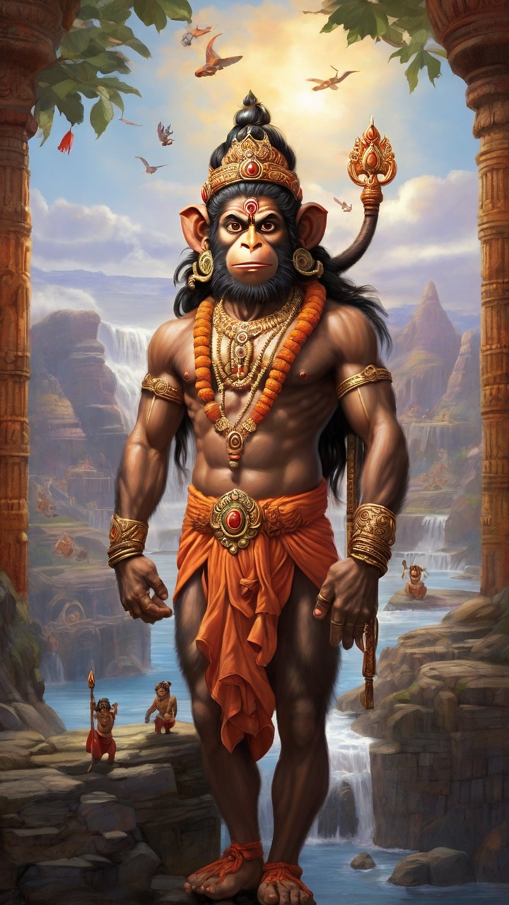 AI Hanuman Wallpapers - Wallpaper Cave