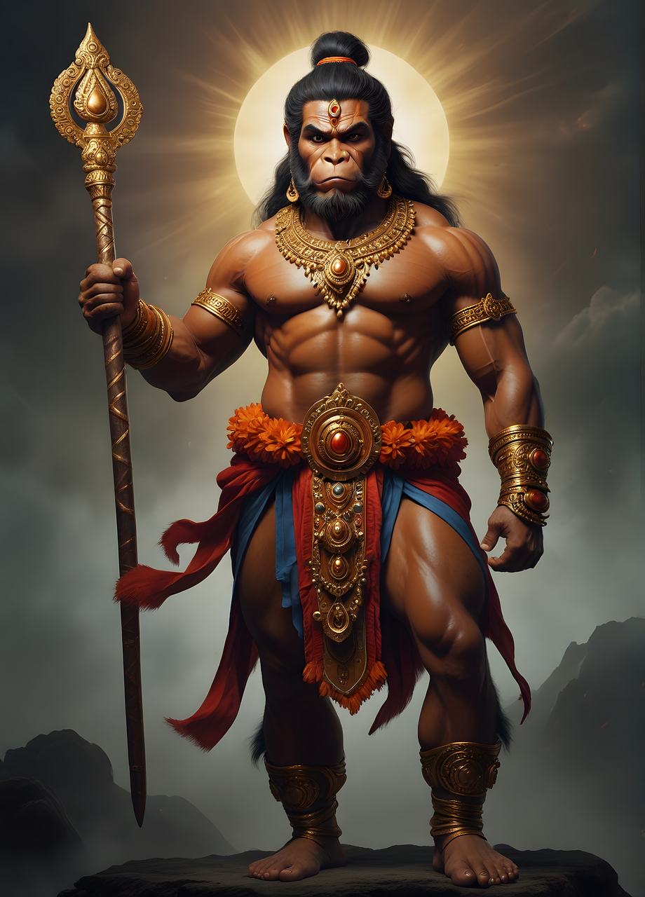 AI Hanuman Wallpapers - Wallpaper Cave