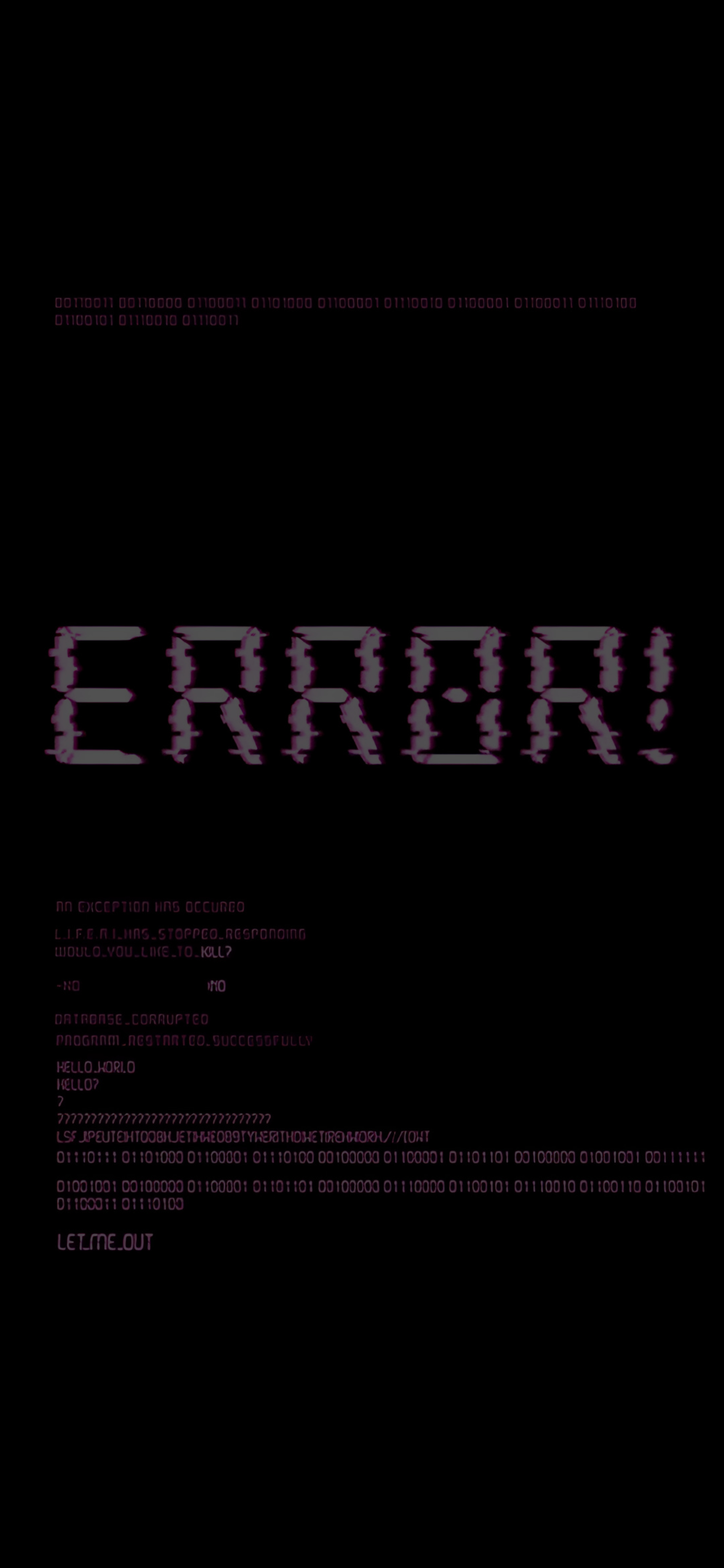 Error iPhone Wallpapers - Wallpaper Cave