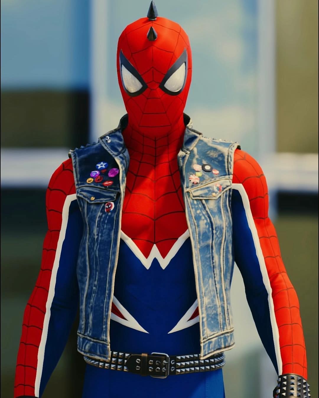 Spider-Punk Suit PS4 Wallpapers - Wallpaper Cave