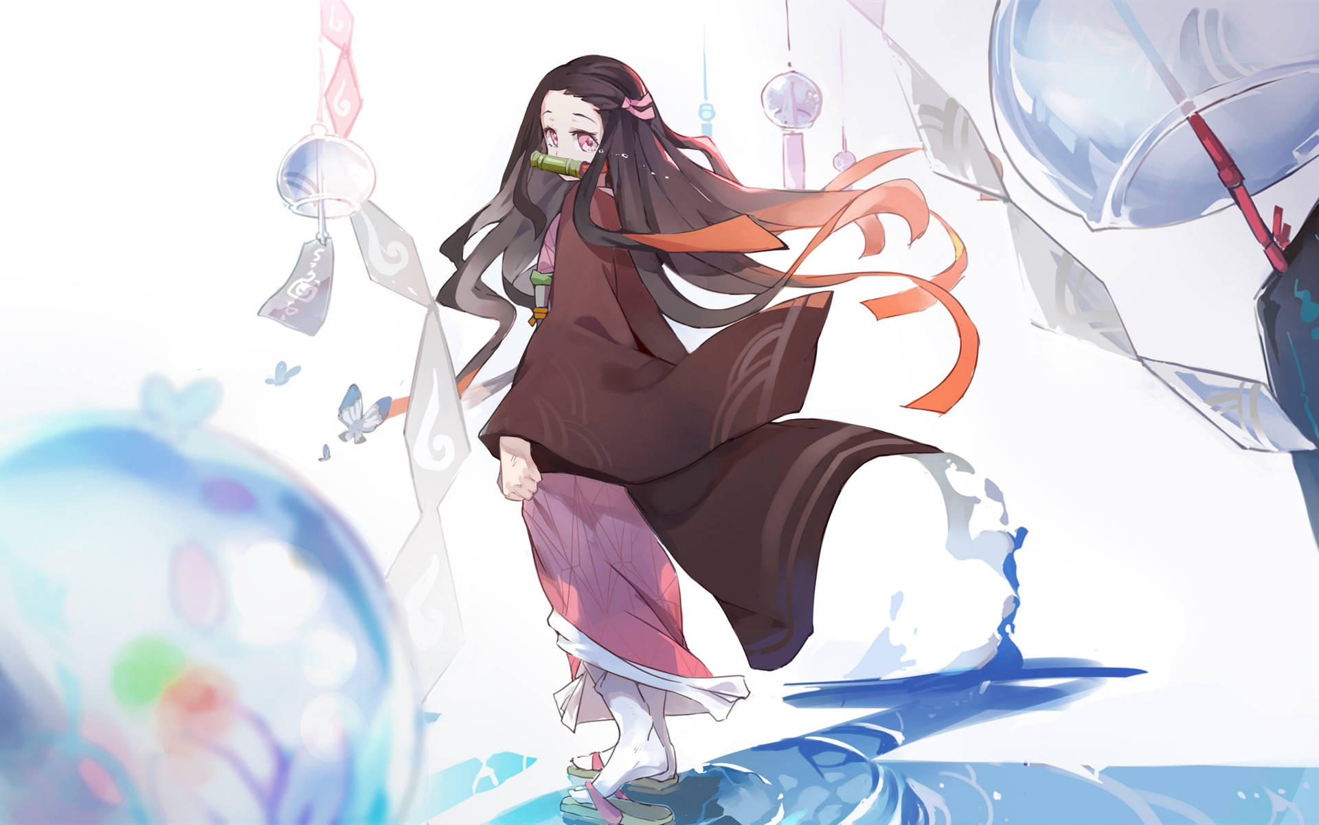 Nezuko Crying Wallpapers - Wallpaper Cave