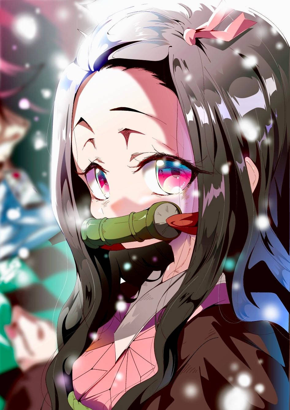 Nezuko Crying Wallpapers - Wallpaper Cave