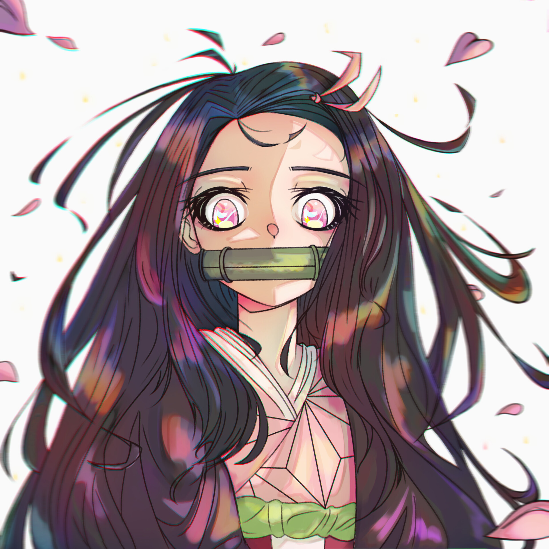 Nezuko Crying Wallpapers - Wallpaper Cave