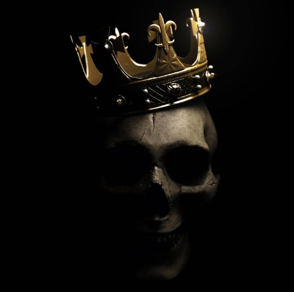 Skull With Crown Wallpapers - Wallpaper Cave