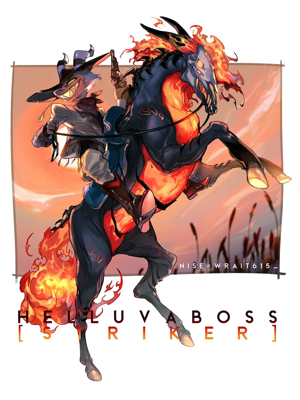 Striker Helluva Boss Wallpapers - Wallpaper Cave
