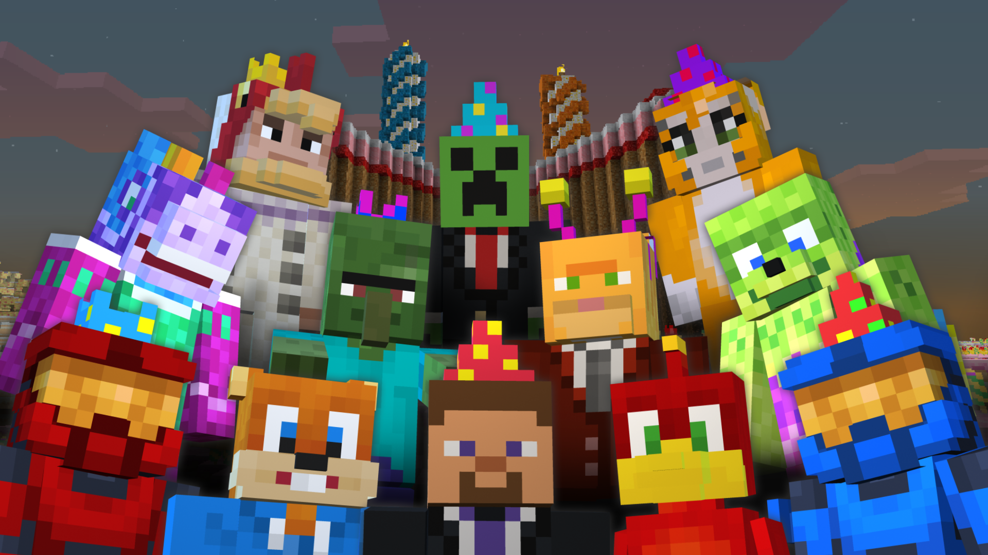Minecraft Birthday Wallpapers - Wallpaper Cave