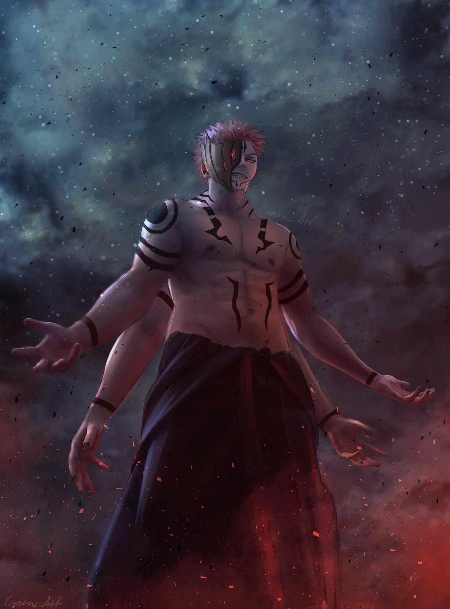 Sukuna True Form Wallpapers - Wallpaper Cave