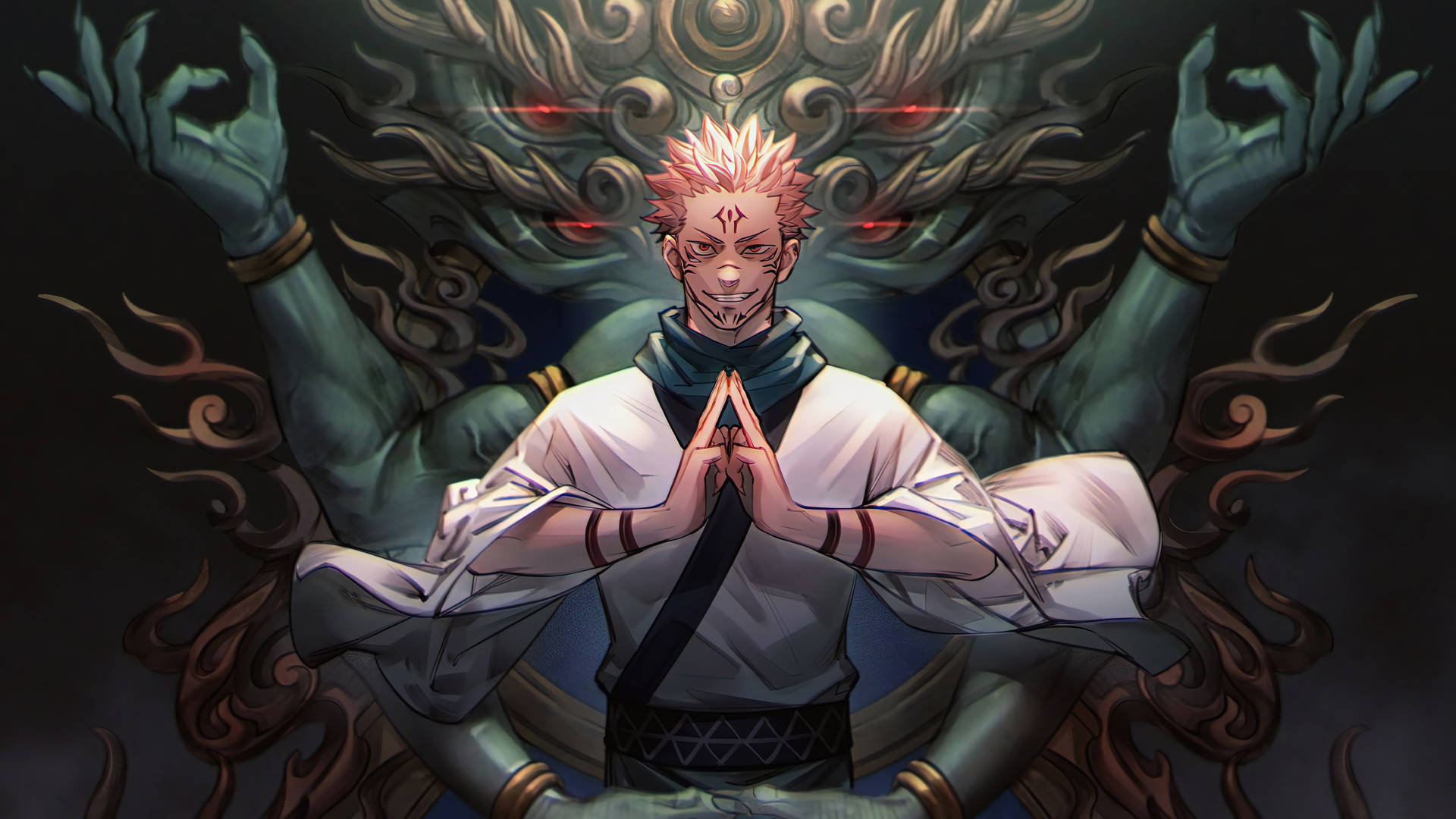 Sukuna True Form Wallpapers - Wallpaper Cave