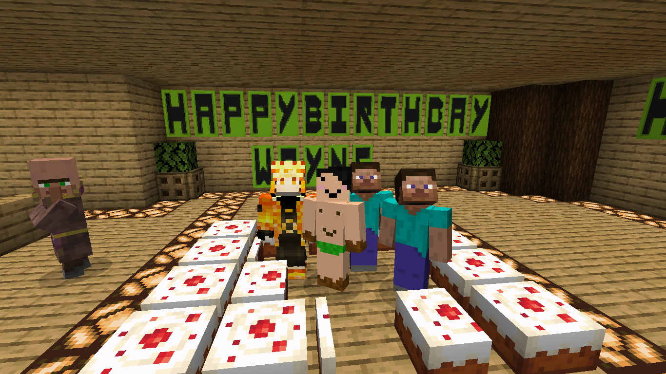 Minecraft Birthday Wallpapers - Wallpaper Cave