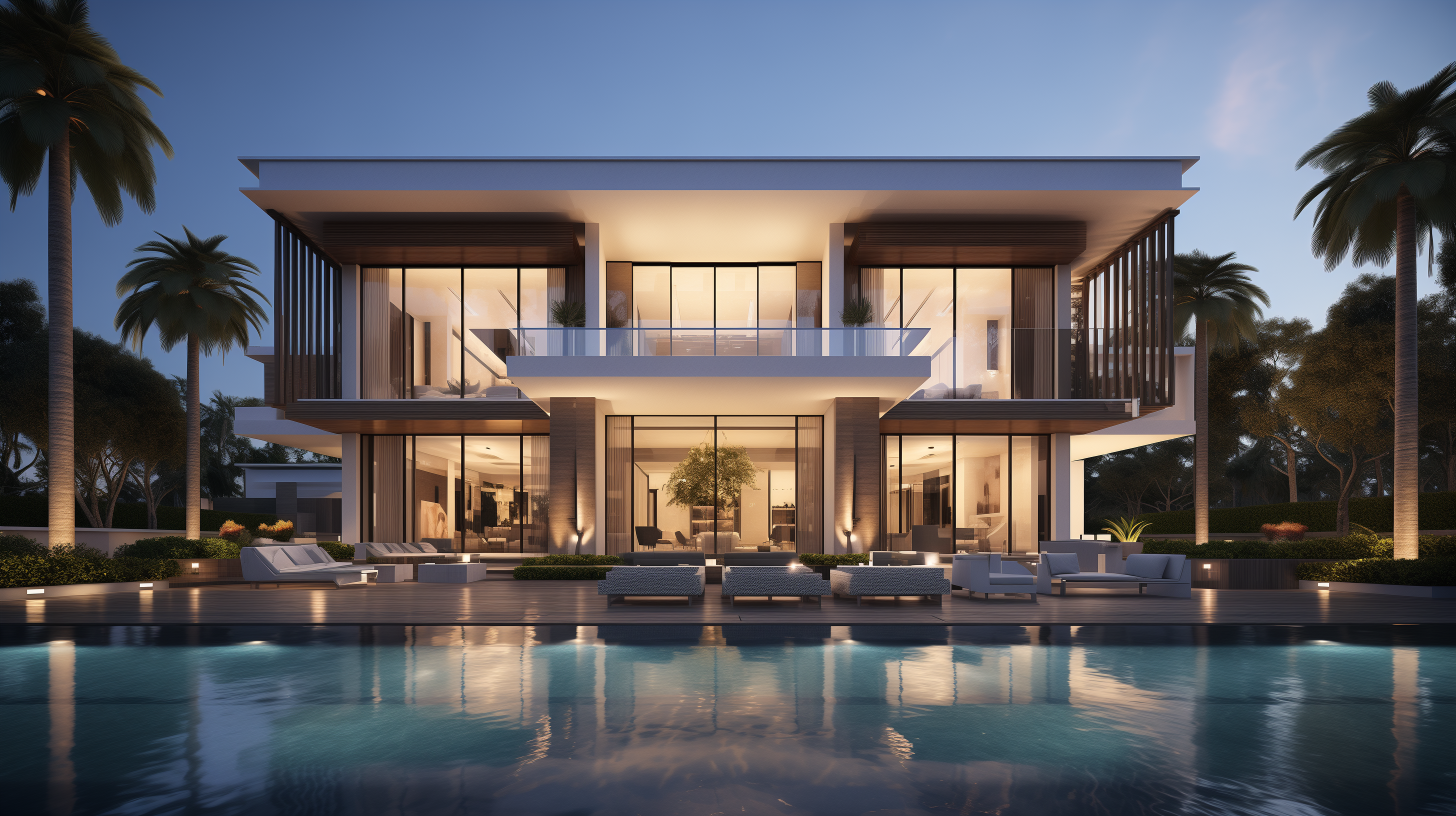 Modern Villa Wallpapers - Wallpaper Cave