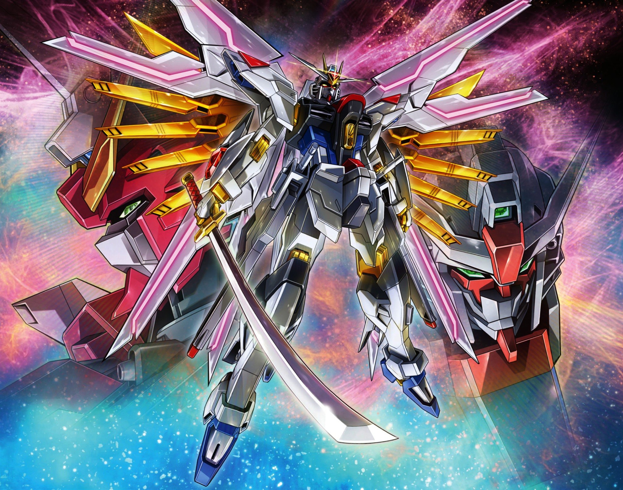Gundam Seed Freedom Justice Wallpaper HG Mobile Suit Gundam SEED