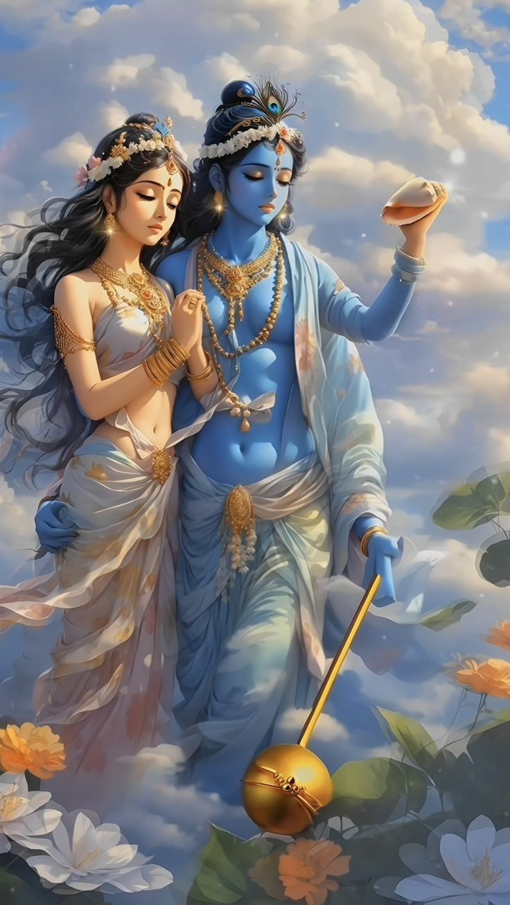 Radha Krishna Aesthetic Wallpapers - Wallpaper Cave