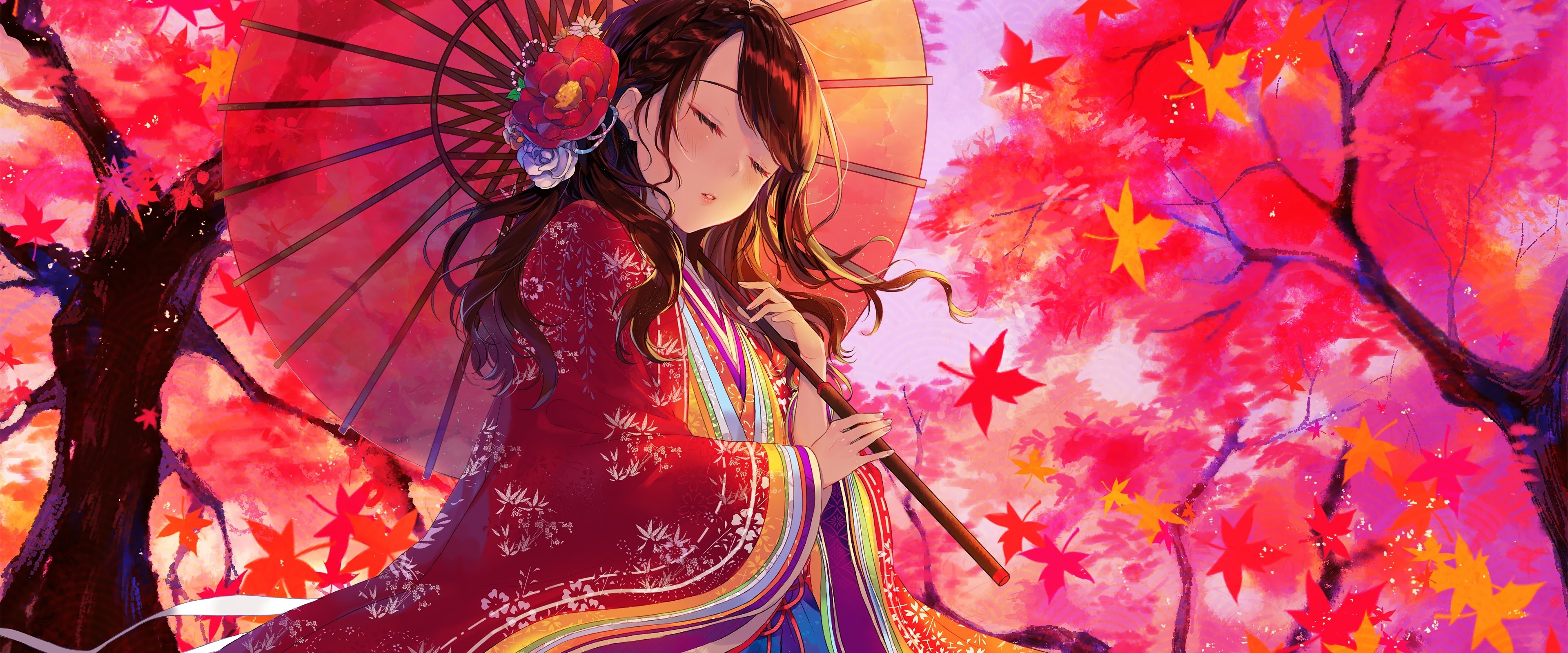 8k Anime Autumn Wallpapers - Wallpaper Cave