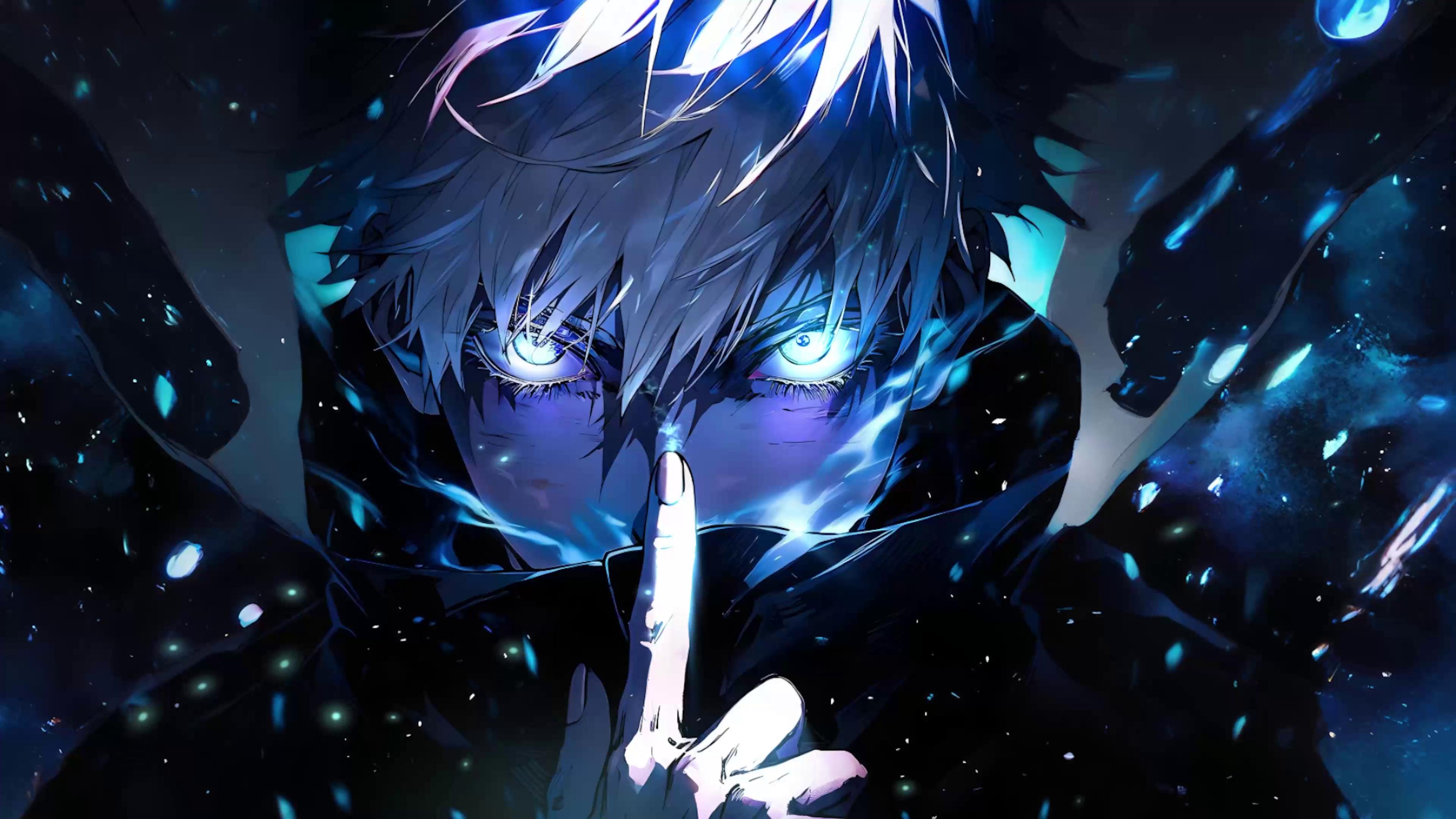 Satoru Gojo's Blue Eyes Wallpapers - Wallpaper Cave