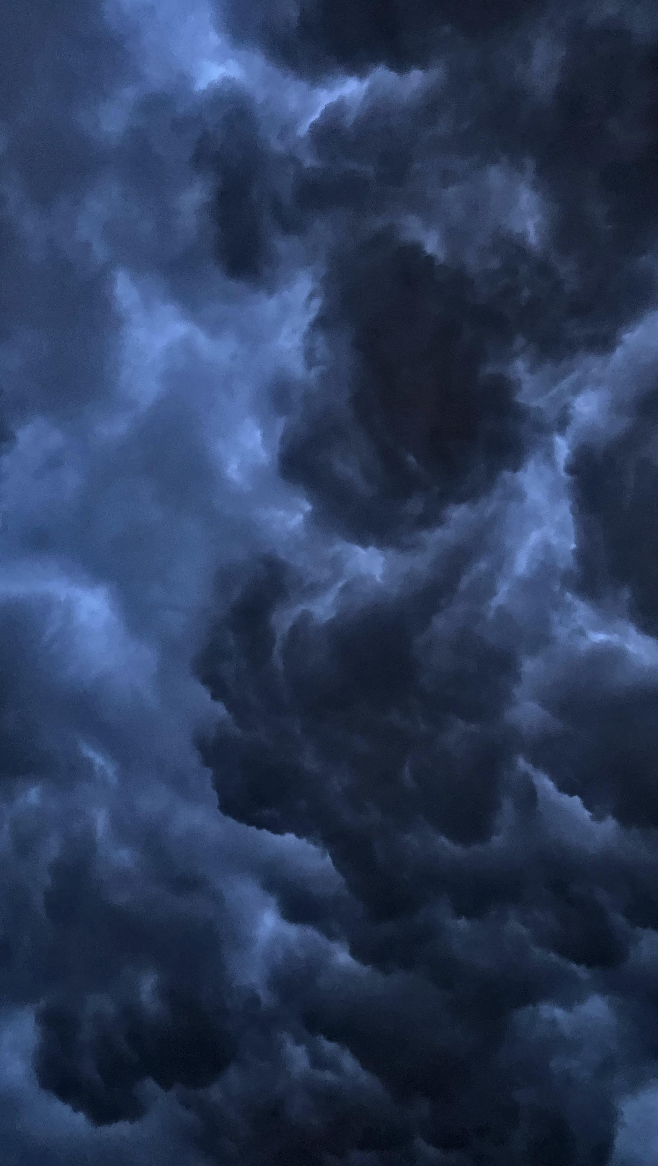 Dark Blue Clouds Wallpapers - Wallpaper Cave