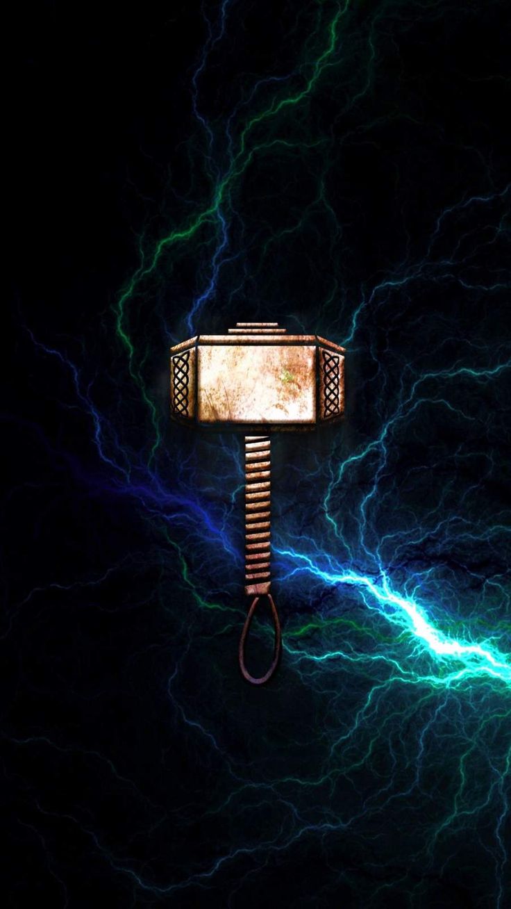 Thor Hammer Lightning Wallpapers - Wallpaper Cave
