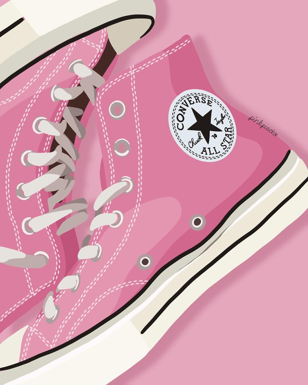 Pink Converse Wallpapers - Wallpaper Cave