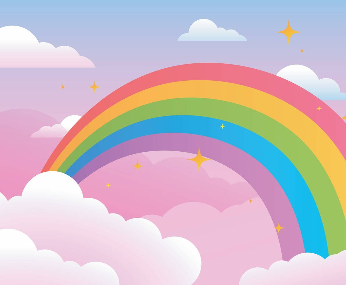 Pink Cloud Rainbow Wallpapers - Wallpaper Cave