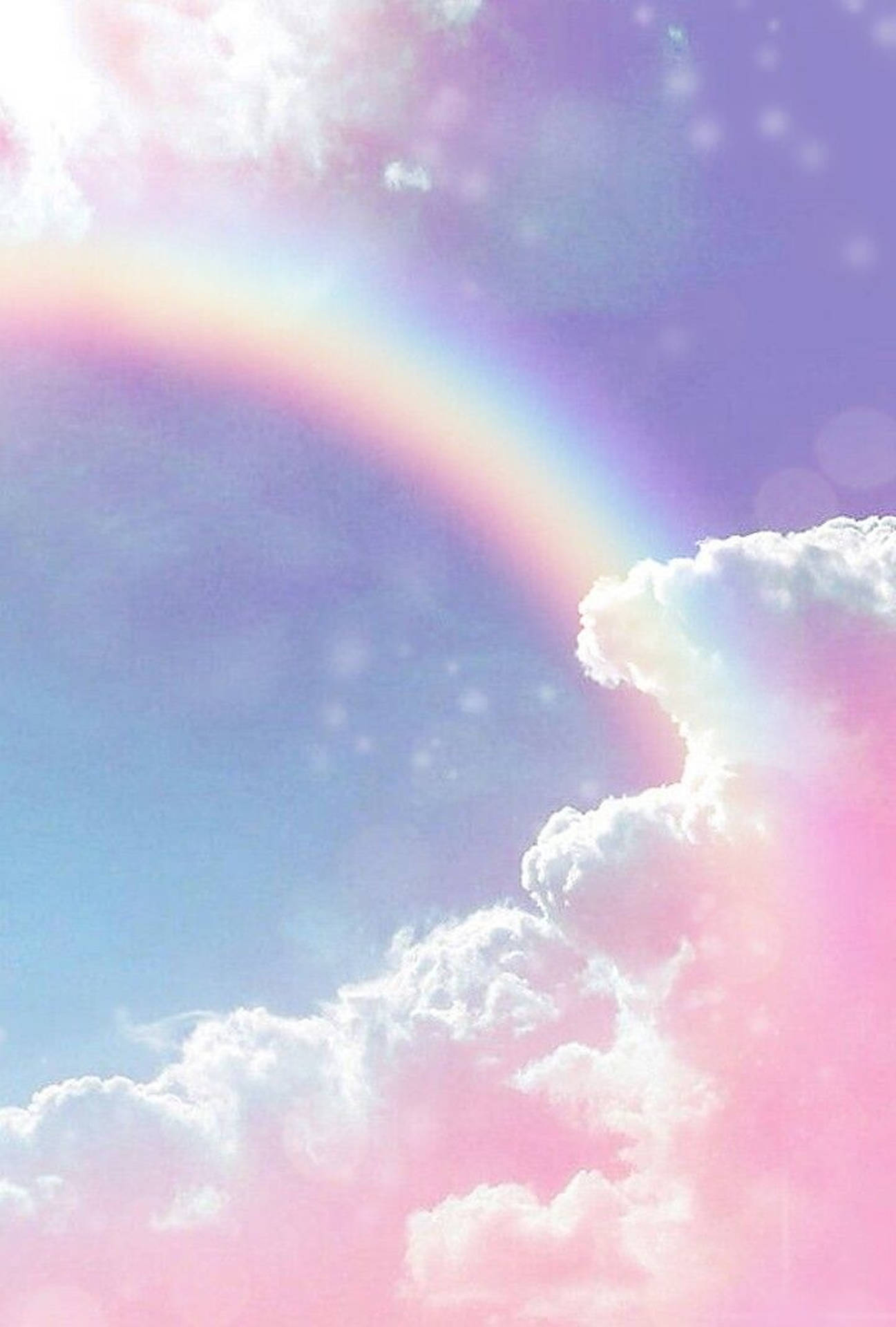 Pink Cloud Rainbow Wallpapers - Wallpaper Cave