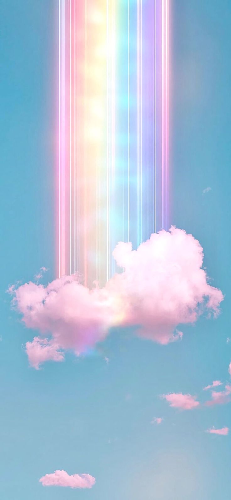 Pink Cloud Rainbow Wallpapers - Wallpaper Cave