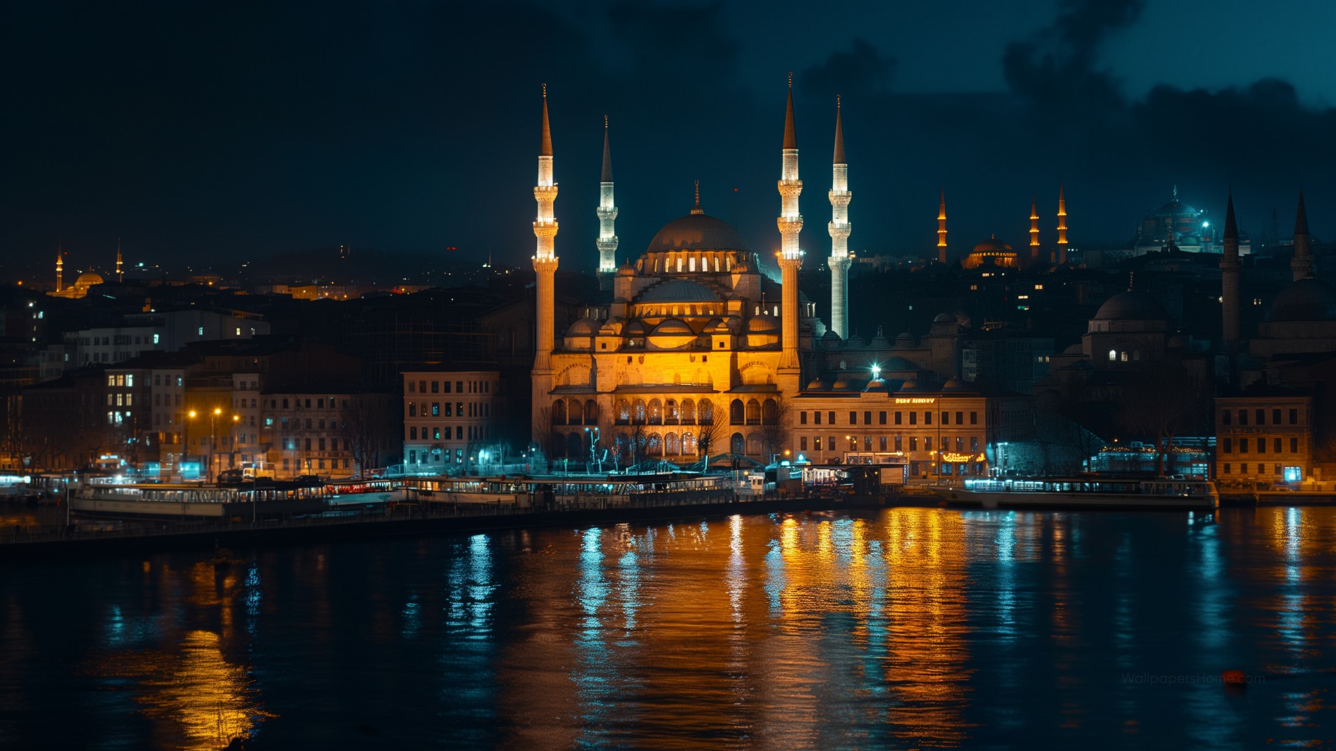 Istanbul Night Wallpapers - Wallpaper Cave
