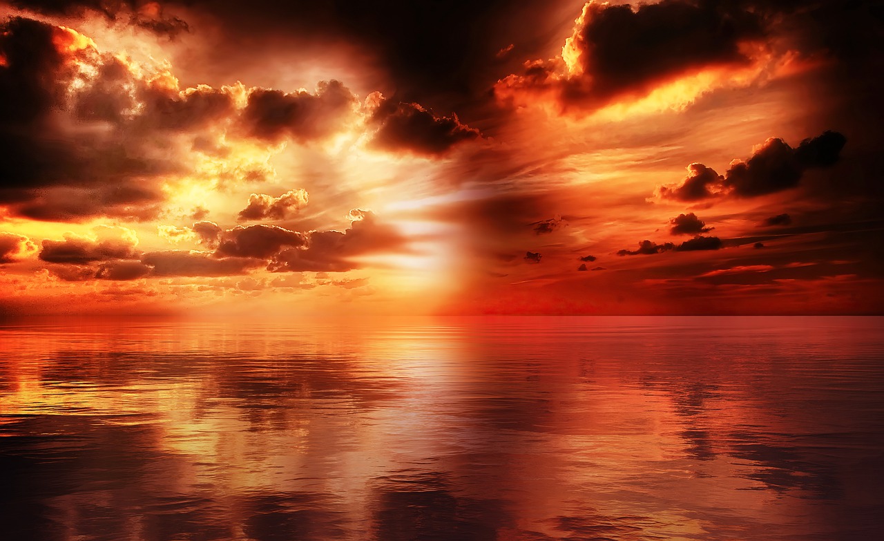 Reflecting Sky And Sunset Wallpapers - Wallpaper Cave