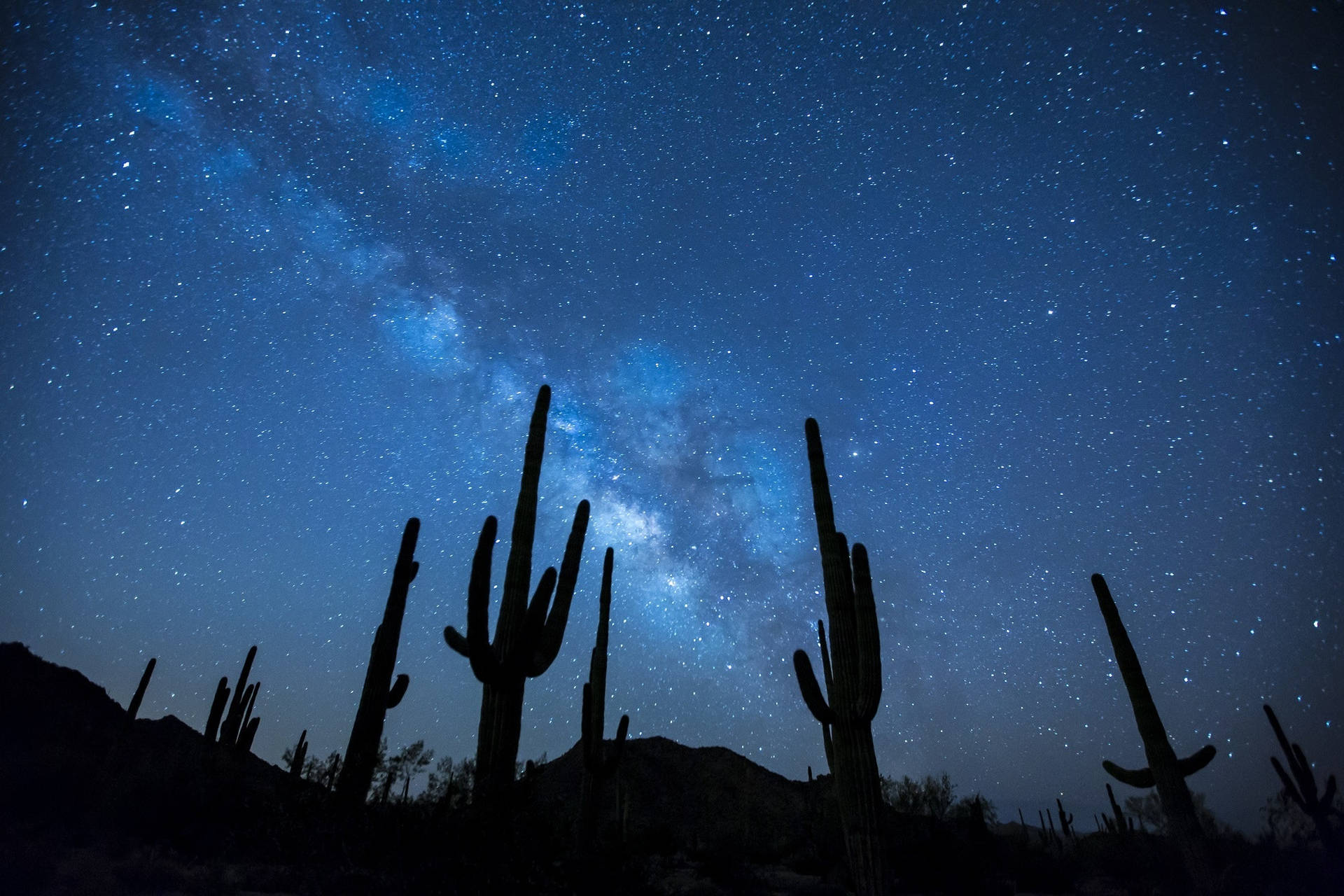 Night Sky In The Desert Wallpapers - Wallpaper Cave