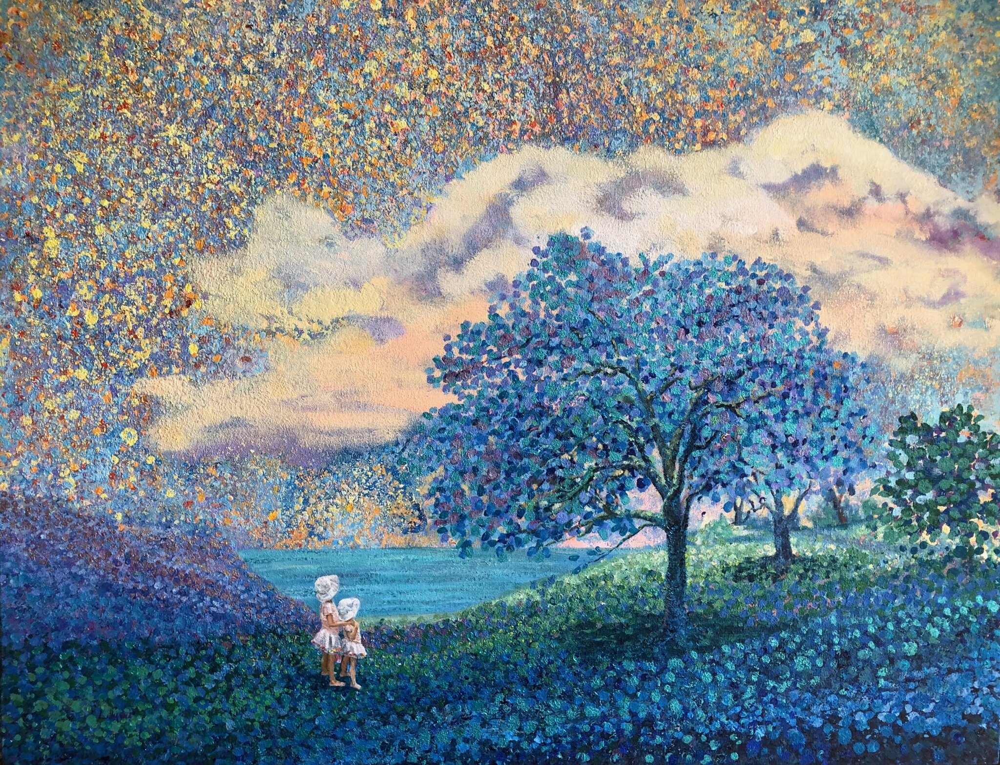 Pointillism Wallpaper