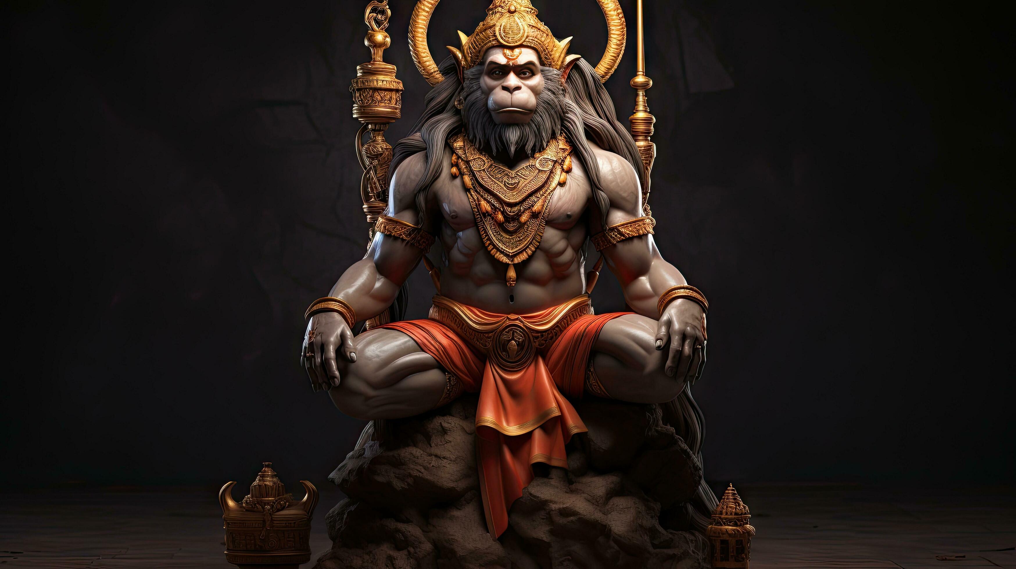 Lord Hanuman Desktop 4k Wallpapers - Wallpaper Cave