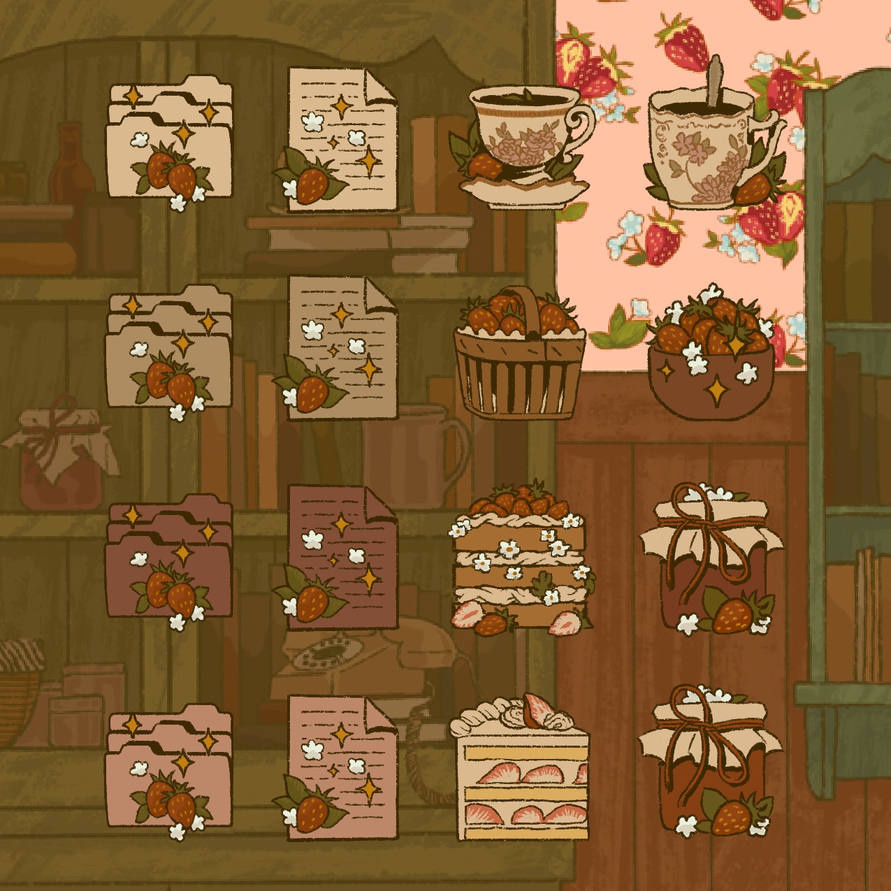 Cottagecore Art Wallpapers - Wallpaper Cave