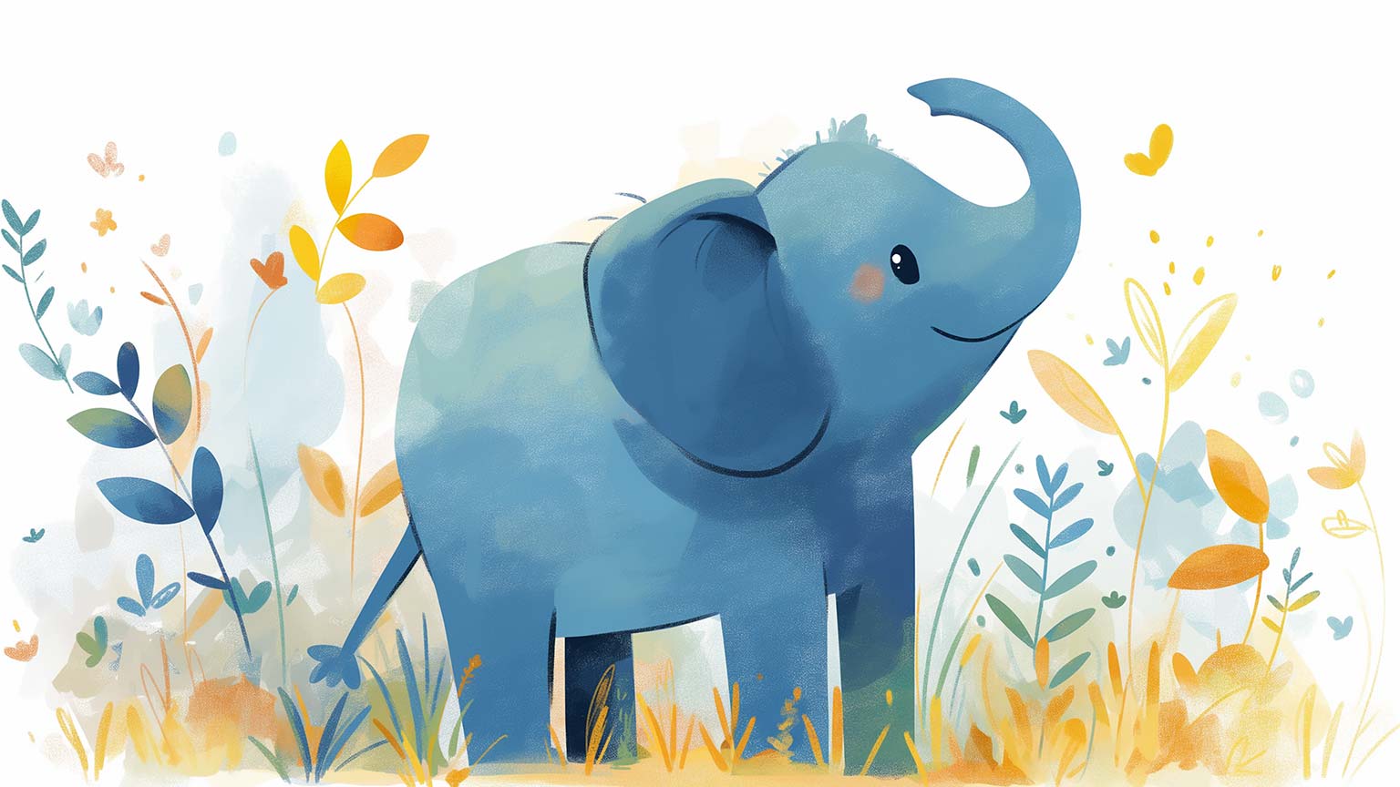 Blue Elephant Wallpapers - Wallpaper Cave