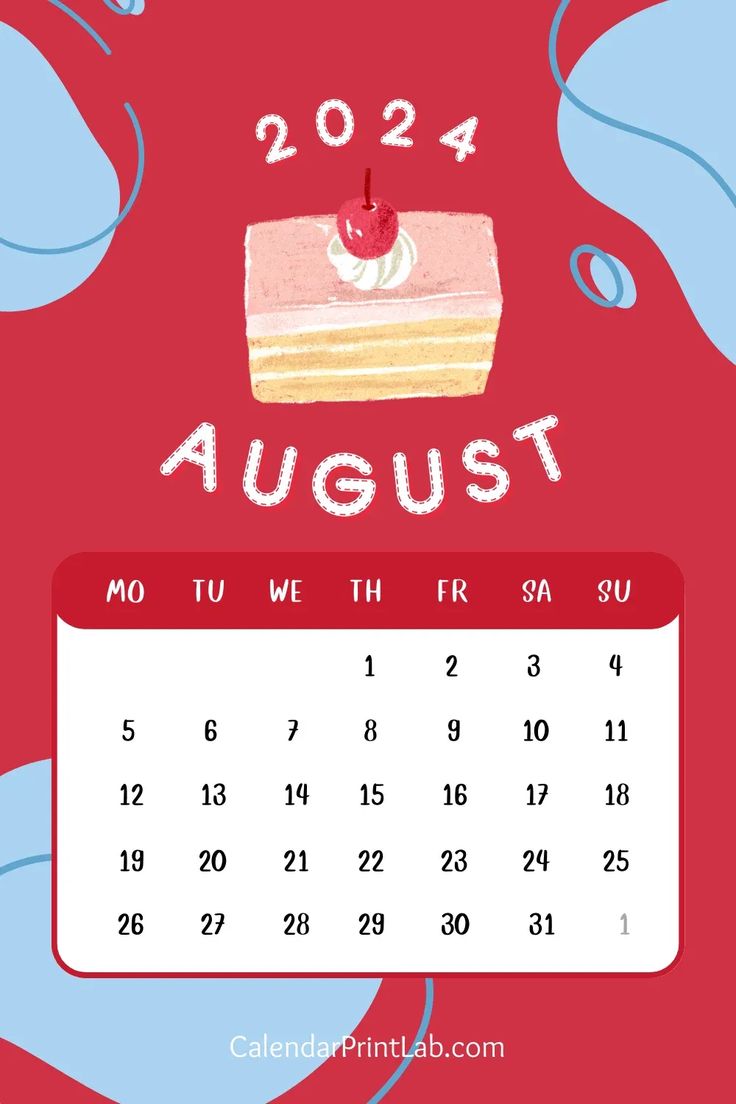 August 2024 Calendar Wallpapers - Wallpaper Cave