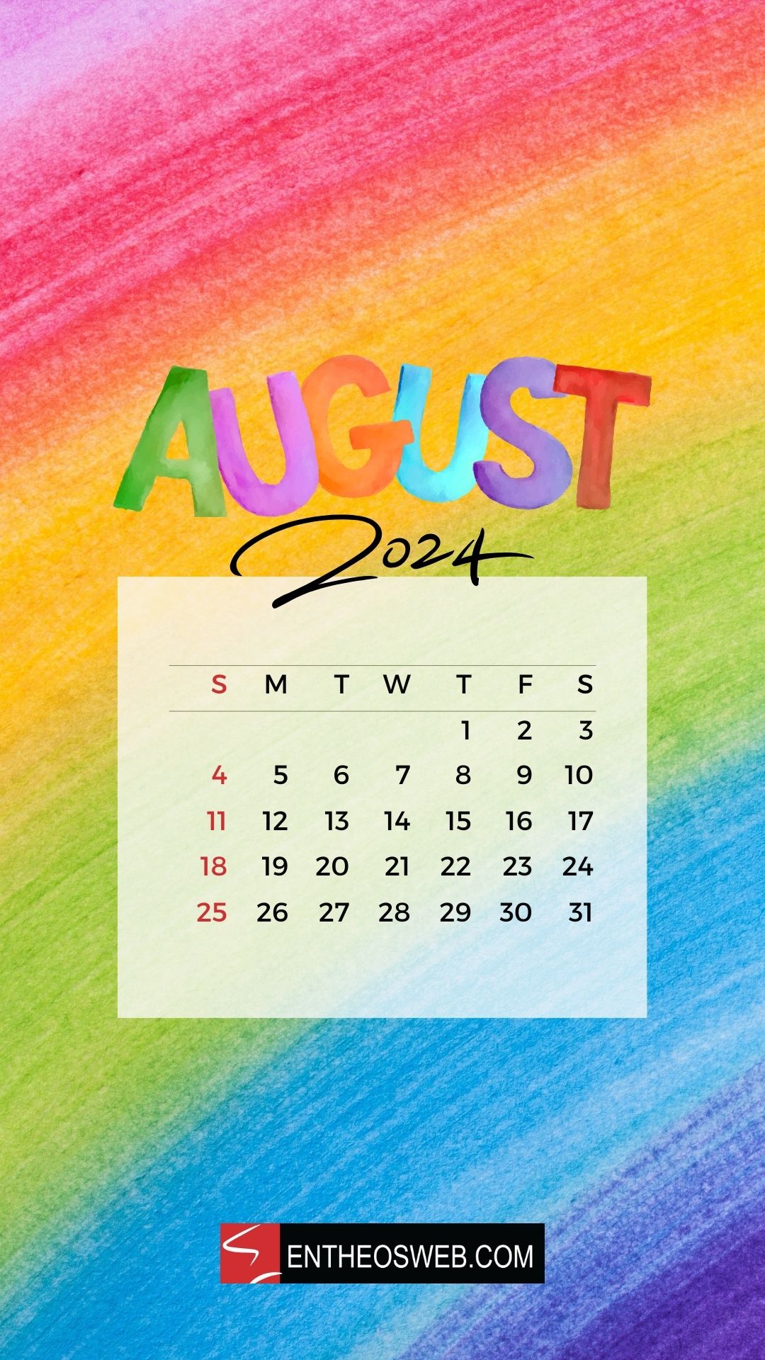 August 2024 Calendar Wallpapers - Wallpaper Cave