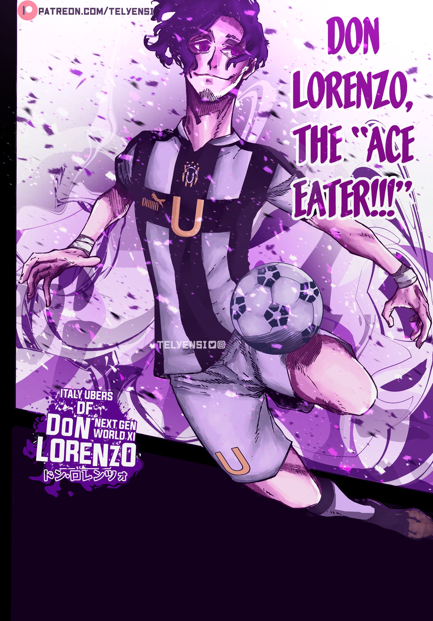 Don Lorenzo Blue Lock Wallpapers - Wallpaper Cave