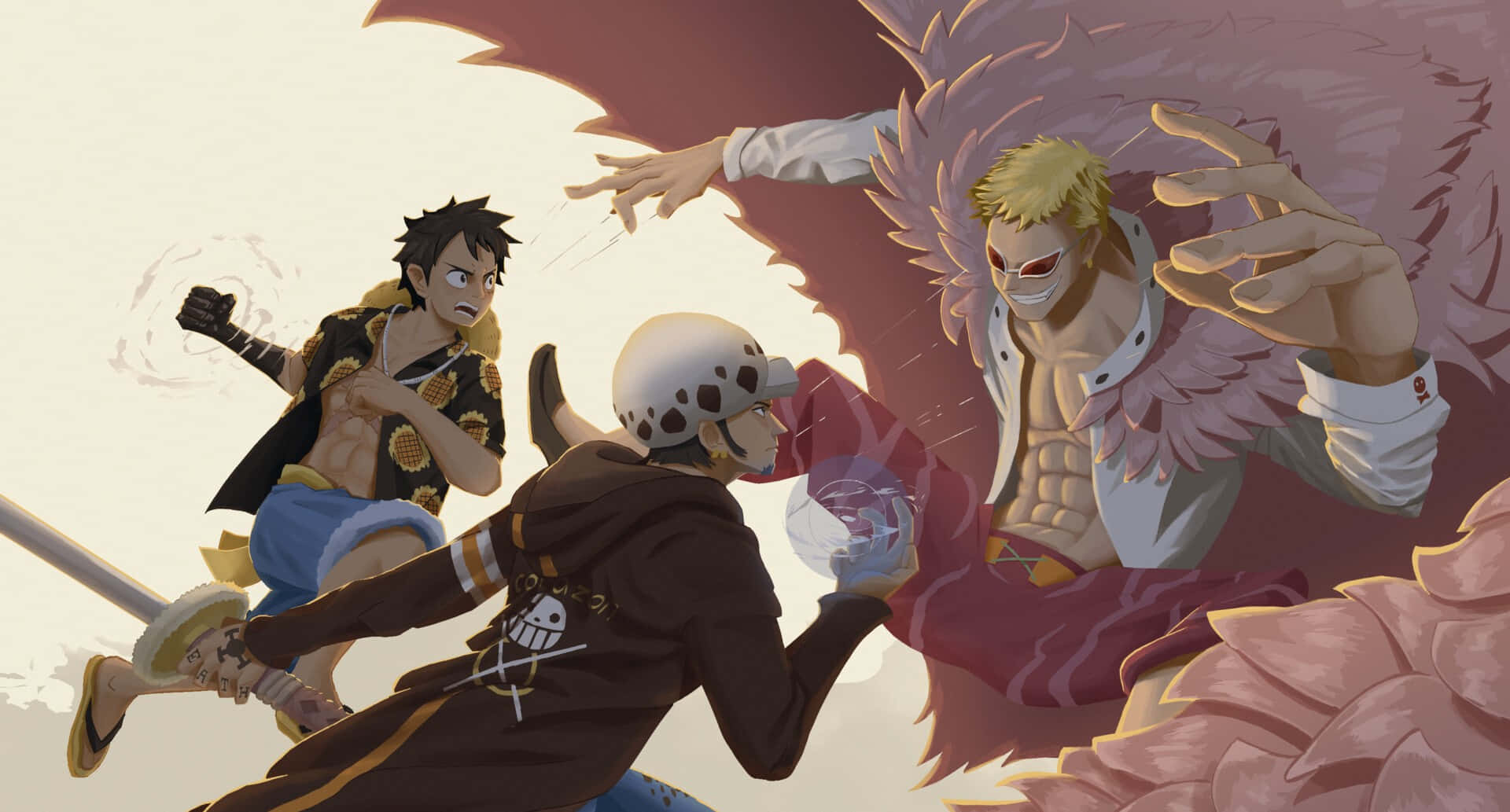 One Piece Dressrosa Computer Wallpapers - Wallpaper Cave