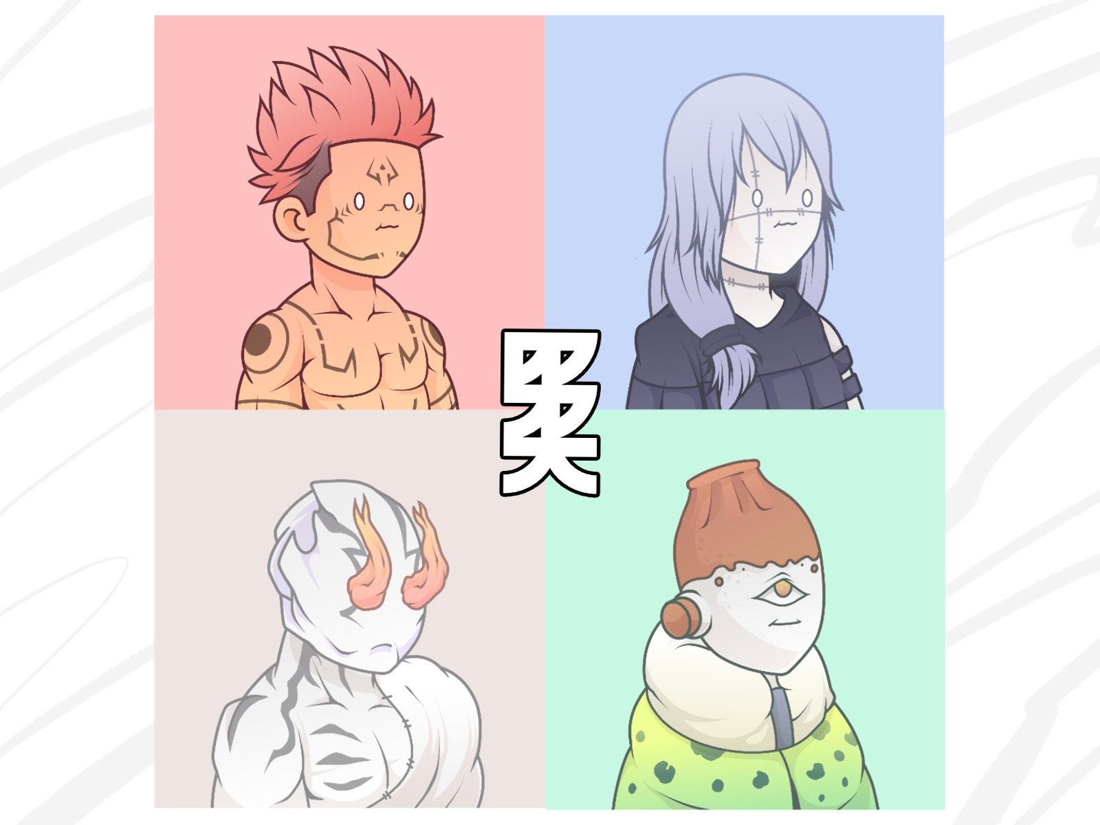 JJK Chibi Wallpapers - Wallpaper Cave