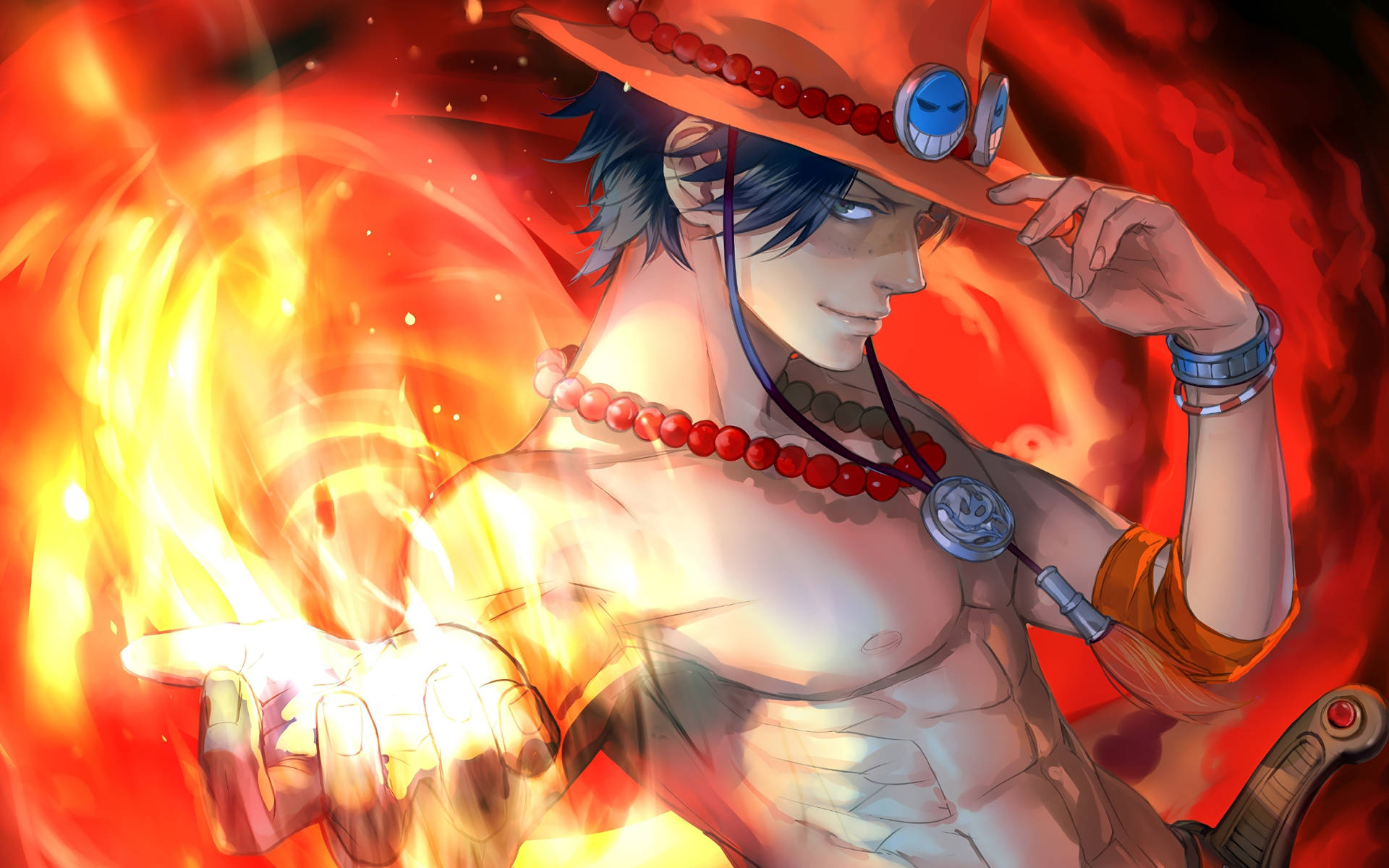 Fire Anime Boy Wallpapers - Wallpaper Cave